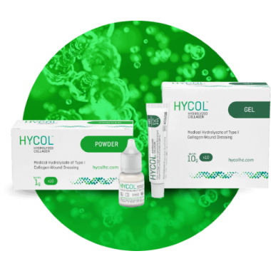 Hycol Hydrolyzed Collagen Powder & Gel | Vitality Medical