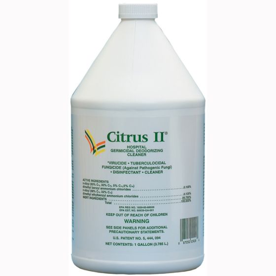 Citrus II Hospital Germicidal Deodorizing Cleaner - 633712927 ...