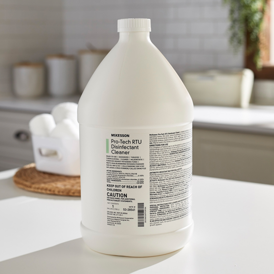 McKesson Pro-Tech RTU (Ready to Use) Disinfectant Cleaner - 1 Gallon ...