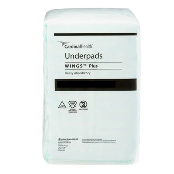 Cardinal Health Simplicity Basic Underpads, Light Absorbency - 17x24 ...