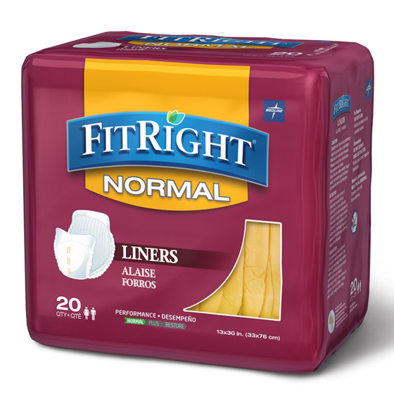 Medline FitRight Liners | FITLINER300, FITLINER100Z, FITLINER500 ...