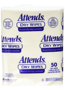 Dry Wipes for Adults | Absorbent Disposable Washcloths | Vitality Medical