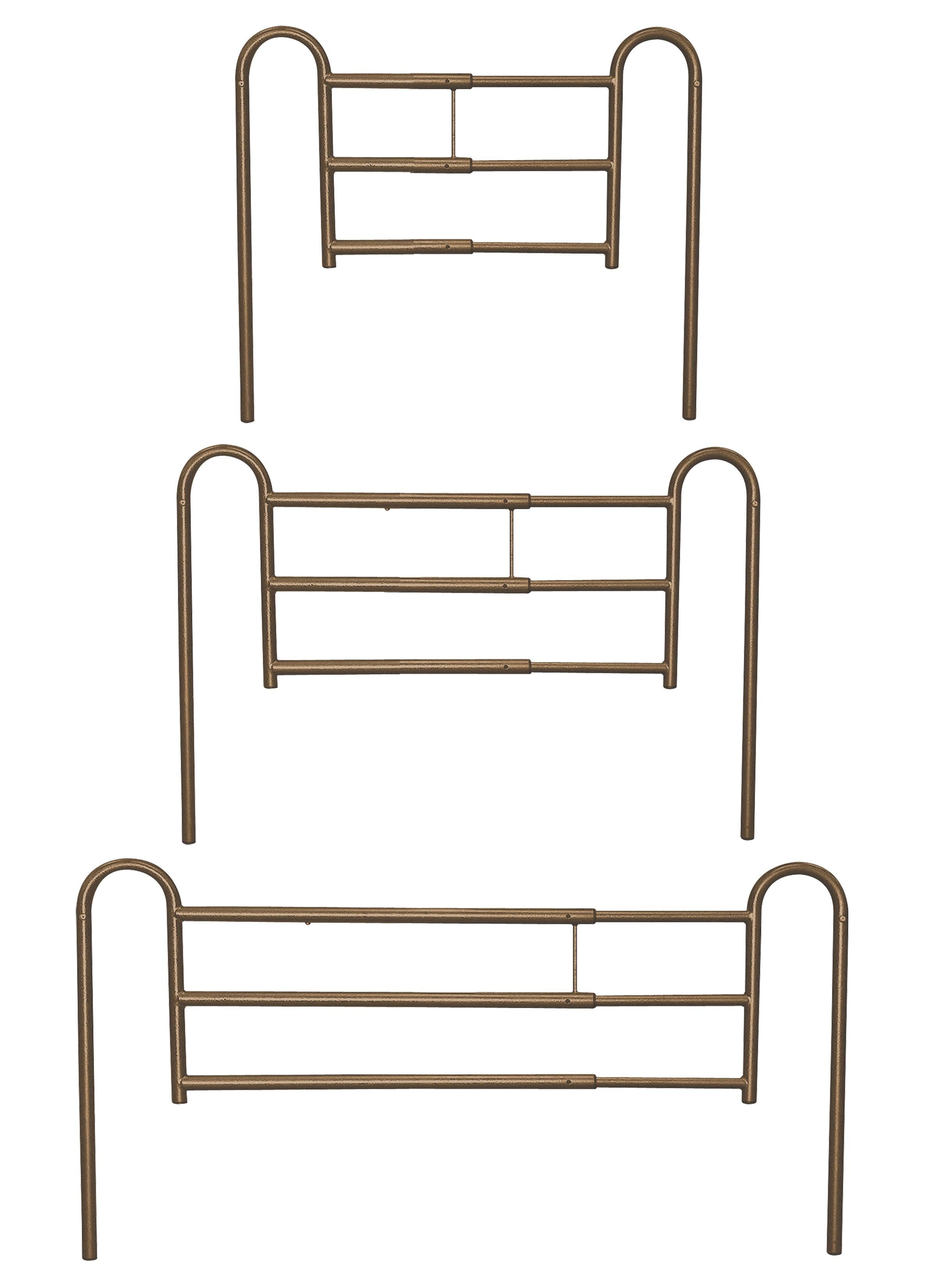 Drive Medical 16500BV Home Style Bed Safety Rails - Adjustable