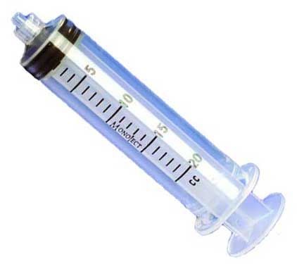 20 mL Syringes by Monoject - Luer Lock, Regular | Vitality Medical