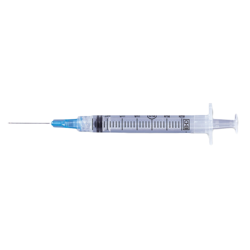 BD Integra 3 mL Syringe w/Detachable Needle, Sterile, Hypodermic Needle ...