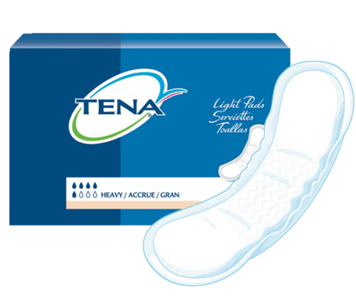 Tena Light Bladder Control Pads 41509, 41609, 62314 | Vitality Medical