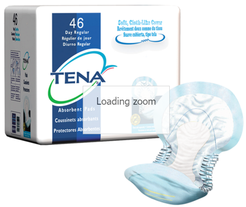 Tena Day Pads Regular & Plus - Tena 62618, 62418