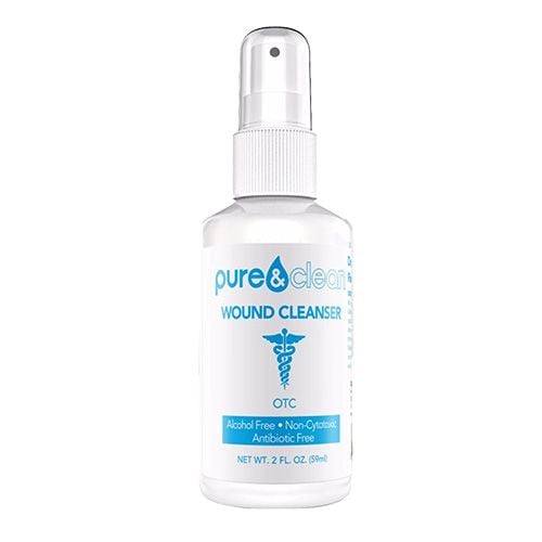 Pure & Clean Wound Cleanser, Pump or Spray Bottle (OTC) - 2 & 8 oz ...