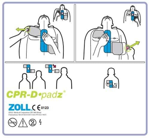 Zoll AED Plus Defibrillator, Fully-Automatic - 8000-004007-01 ...