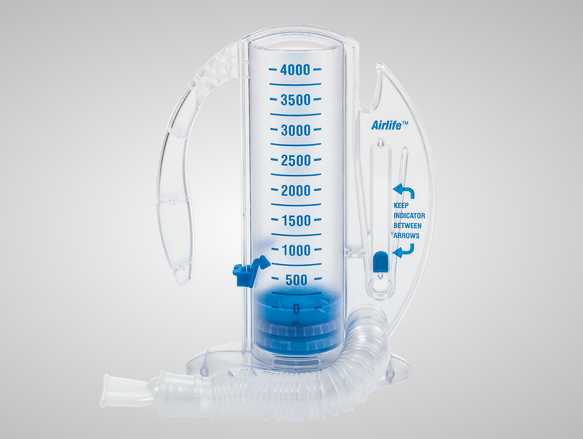 AirLife™ Spirometer, 2,500 & 4,000 mL - Vitality Medical