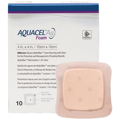 ConvaTec AQUACEL Ag Foam Dressing - Adhesive & Non-Adhesive | Vitality ...