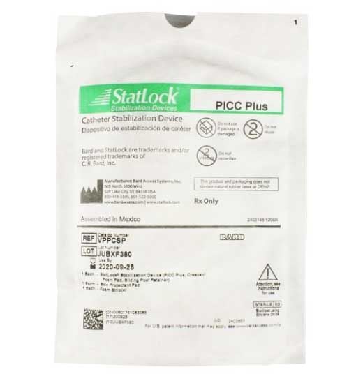 Bard StatLock PICC Plus Stabilization Device | Vitality Medical