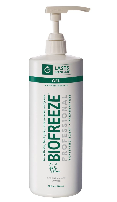 Biofreeze Cold Therapy Pain Relief Gel, Colorless | 081697408 Biofreeze Cold Therapy Pain Relief Gel, Colorless | 081697408