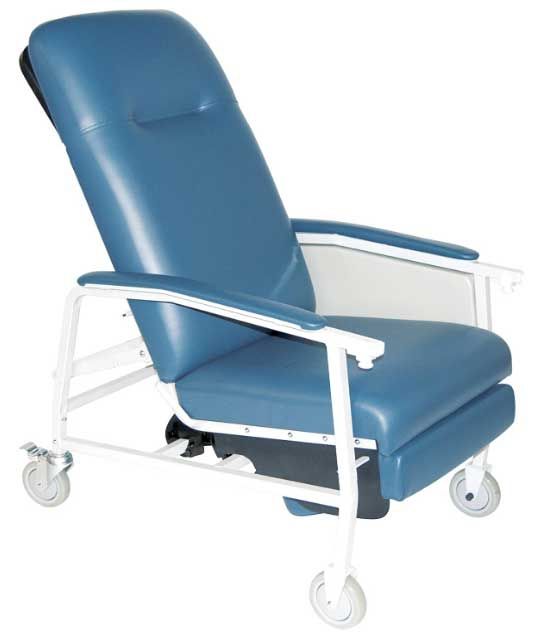 Drive Medical 3 Position Geri Chair Recliner | D574-BR (Blue), D574-J ...