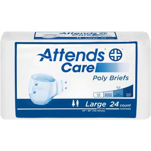 [Ships Free] Attends Care Poly Briefs | Vitality Medical