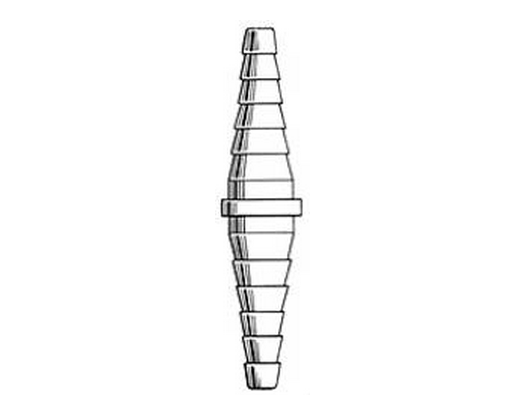 Busse 5-in-1 Connector, Fits 3/16, 1/4, 5/16, 3/8, 7/16 Inch Tubing ...