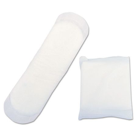 Hospeco Generic Packaged Feminine Pads | 250IM, BULK576, 00310