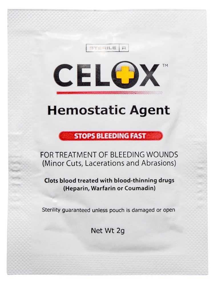 Celox Hemostatic Granules | Clots Blood Quickly | Vitality Medical