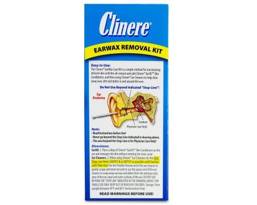 Clinere Earwax Removal Kit | Vitality Medical