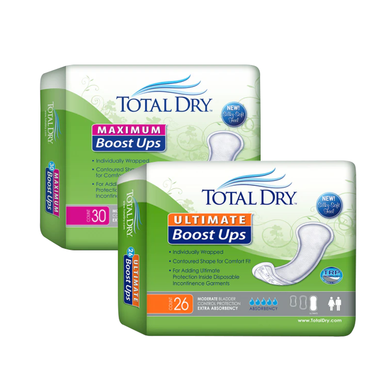 Total Dry Boost Ups Pads - Maximum & Ultimate | Vitality Medical