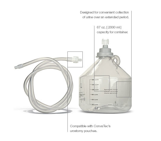 ConvaTec Night Drainage Container Set - 027062, 027060 | Vitality Medical