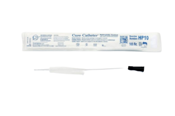 Cure Hydrophilic Male Catheter | Cure Medical HP10, HP12, HP14, HP8 ...