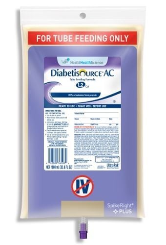 DIABETISOURCE AC 1.2 Tube Feeding Formula - Nestle | Vitality Medical