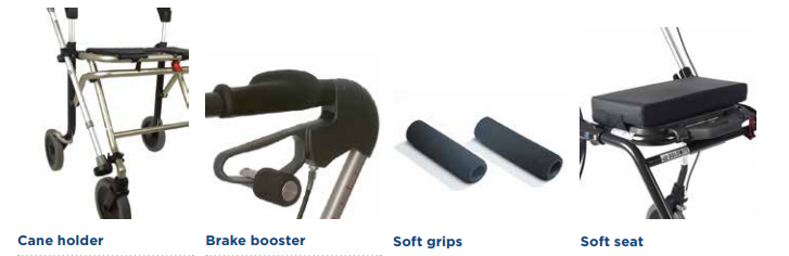Dolomite Rollator Accessories & Parts | Vitality Medical