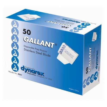 Dynarex Gallant Disposable Prep Razor, 4251 - Single Blade | Vitality ...