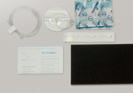 extriCARE 2400 Negative Pressure Wound Vac Dressings | Vitality Medical