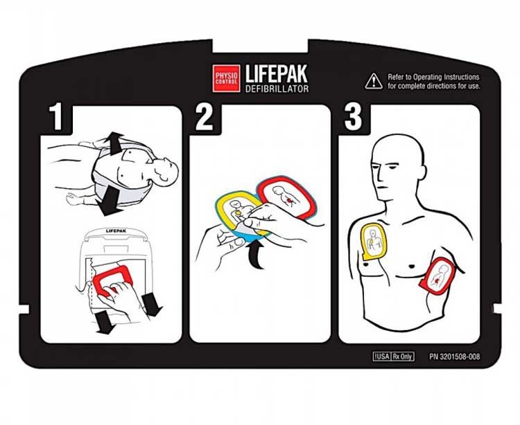 Physio Control LifePak Express AED Defibrillator | Vitality Medical