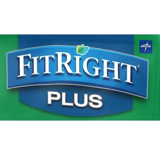 FitRight Plus Briefs with Tabs (Adult), Heavy Absorbency - RG, MD, LG ...