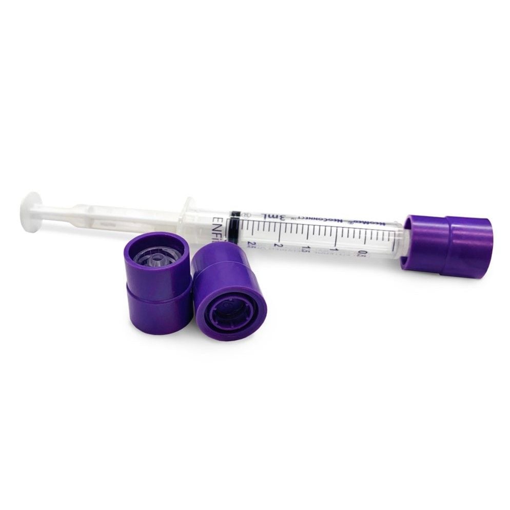 Tamper Evident Caps for ENFit Syringes | Vitality Medical