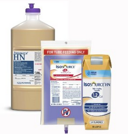 Novartis Isosource HN 1.2 Cal Tube Feeding Formula, Unflavored - 250 mL ...