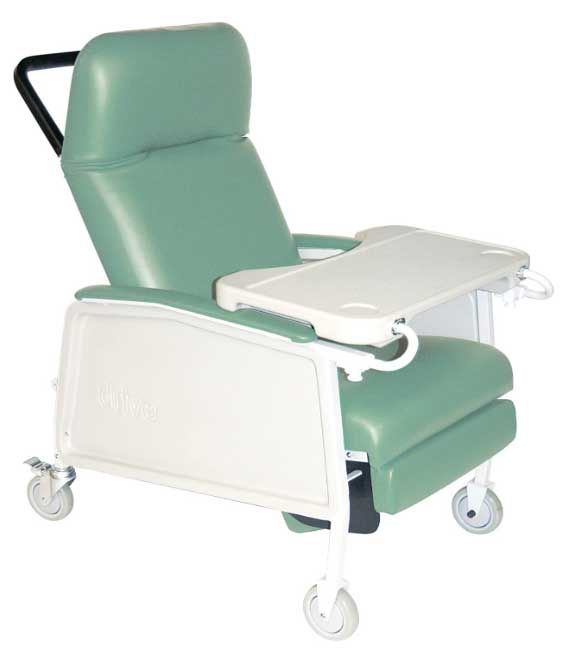 Drive Medical 3 Position Geri Chair Recliner | D574-BR (Blue), D574-J ...