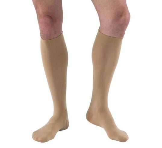 Jobst Relief Knee High Unisex Compression Socks CLOSED TOE 15-20 mmHg ...