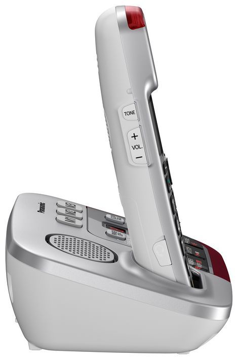 [Ships Free] Panasonic Amplified Cordless Phone with Answering Machine ...
