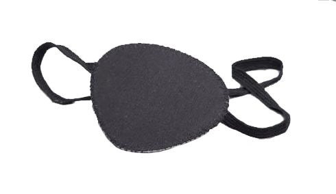 McKesson Convex Eye Patch with Elastic Band - 63-4475 | Black ...