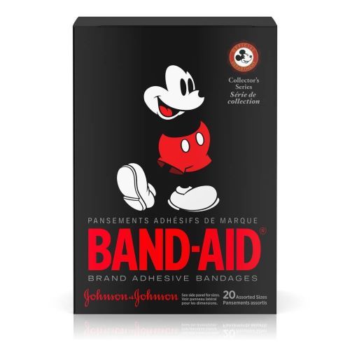 Mickey Mouse Band-Aids - Johnson & Johnson 381371058341, 381371190553 ...