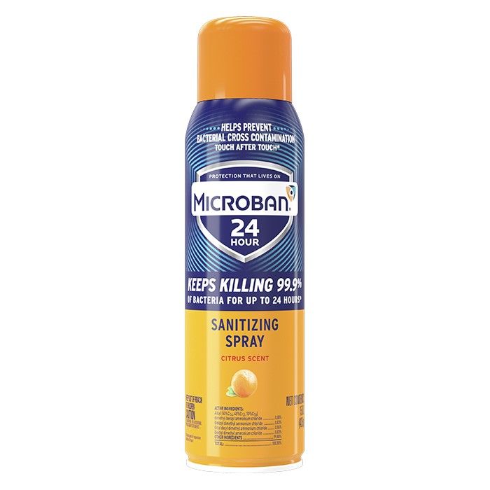 Microban 24 Hour Sanitizing Spray, Citrus - PGC30130 | Vitality Medical