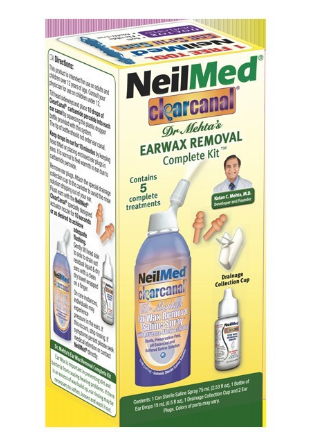 NeliMed Clearcanal Earwax Softener Drops -.5 oz | Vitality Medical