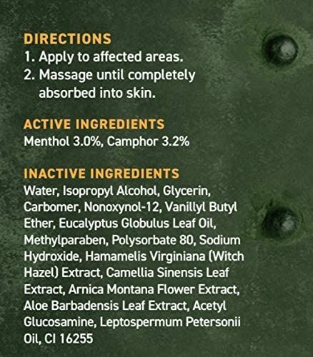 Pain Grenade Military Grade Pain Relieving Gel | Vitality Medical