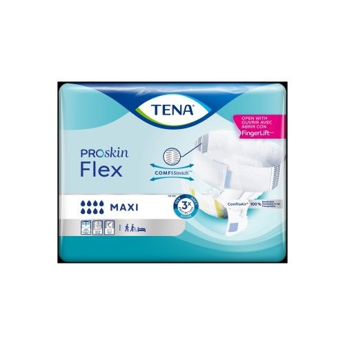 TENA ProSkin Flex Maxi Belted Adult Incontinence Briefs, Heavy ...