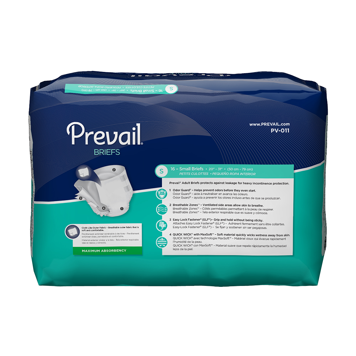 [Ships Free] Prevail Adult Briefs by First Quality PV-011, PV-012/1, PV ...