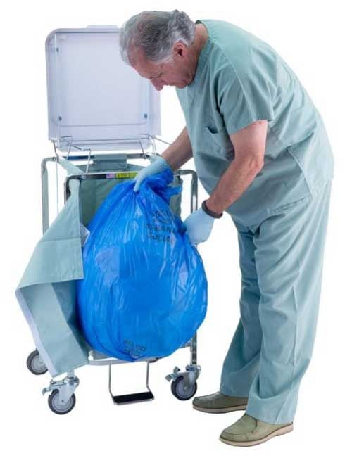 Easy Access Hamper Stand - R&B Wire 672B, 674B, 676B | Vitality Medical