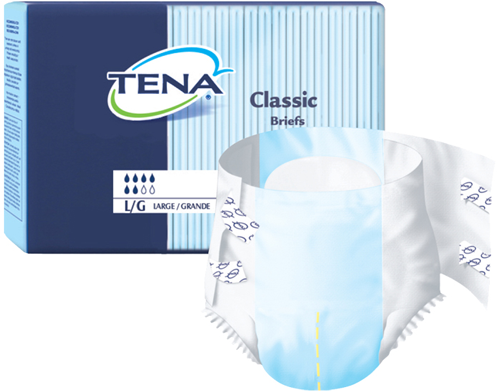 Tena Classic Briefs - SCA 67720, 67730, 67740, 67750.