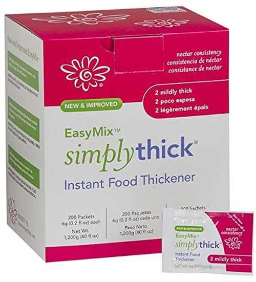 SimplyThick EasyMix Instant Food Thickener | Vitality Medical