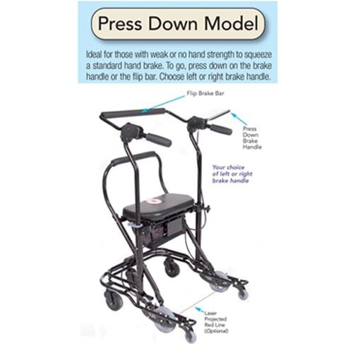 U-Step II Walking Stabilizer - Standard, Press Down or Platform Style