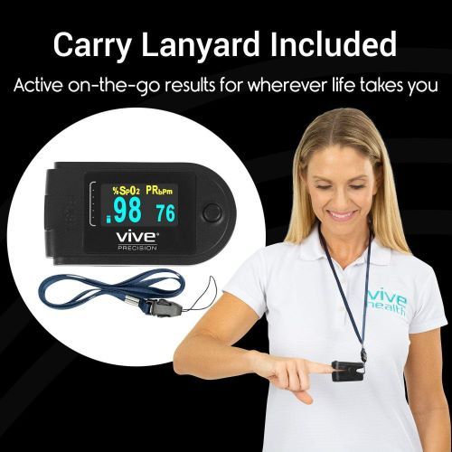 Vive Precision Finger Pulse Oximeter (Bluetooth) - DMD1046 | Vitality ...