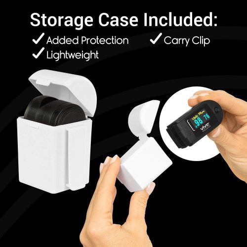 Vive Precision Finger Pulse Oximeter (Bluetooth) - DMD1046 | Vitality ...